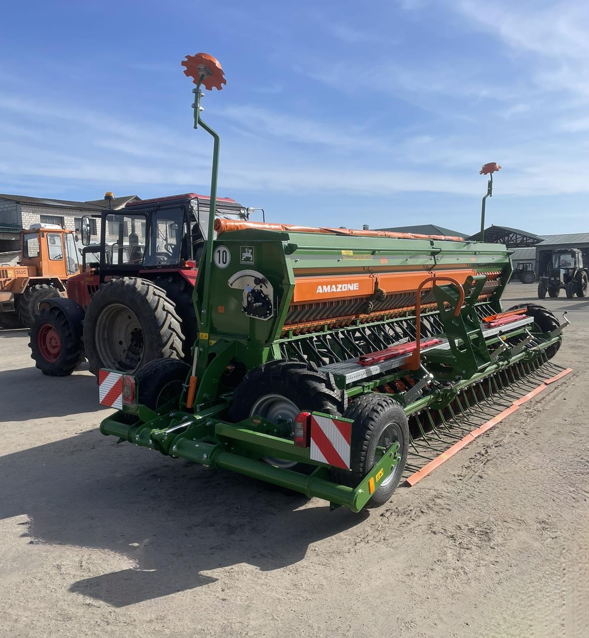 Amazone D9 6000-TC: лучшее решение на посевную